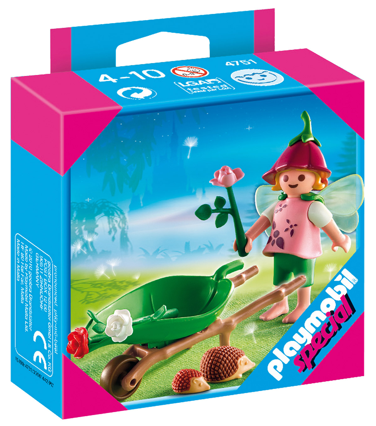 Playmobil Special Plus 4751 pas cher, Fée avec hérissons