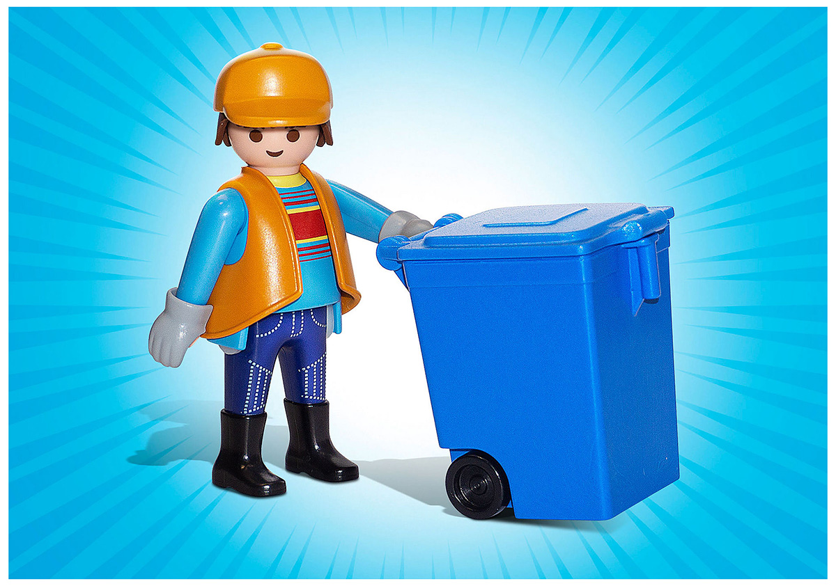 Playmobil 70719 pas cher, Eboueur