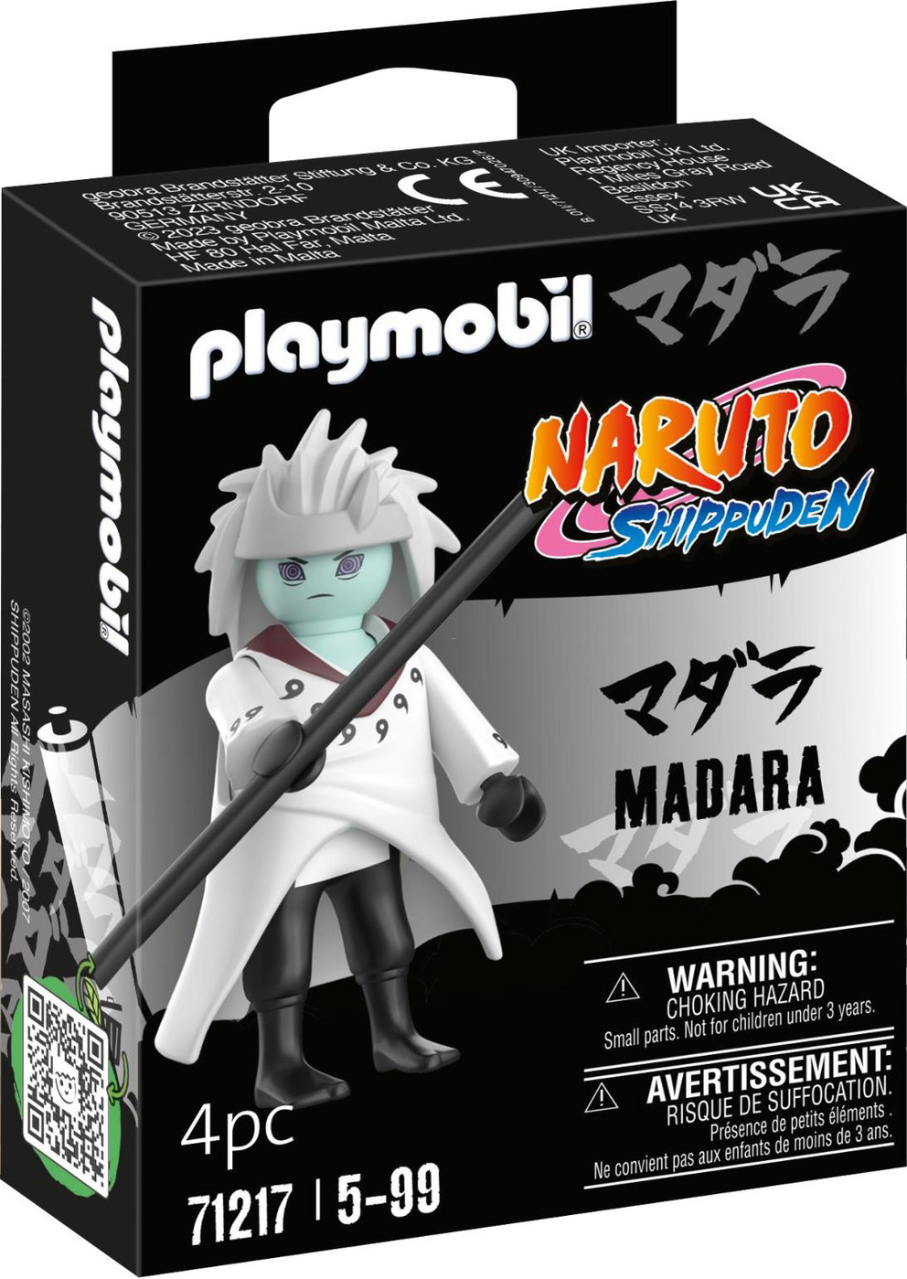 Playmobil Naruto Shippuden 71217 pas cher, Madara Mode Ermite Rikudô