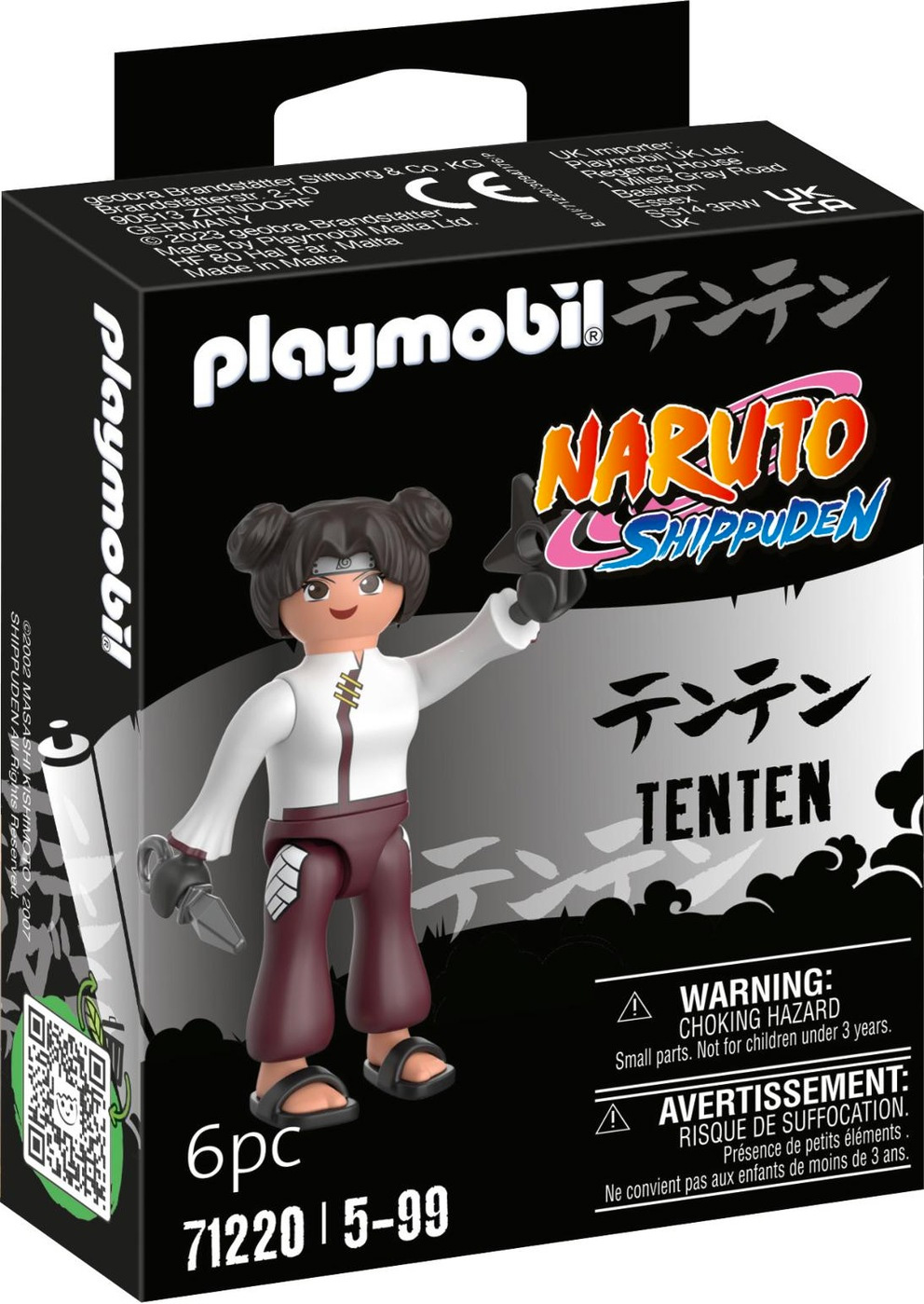 Playmobil Naruto Shippuden 71220 pas cher, Tenten