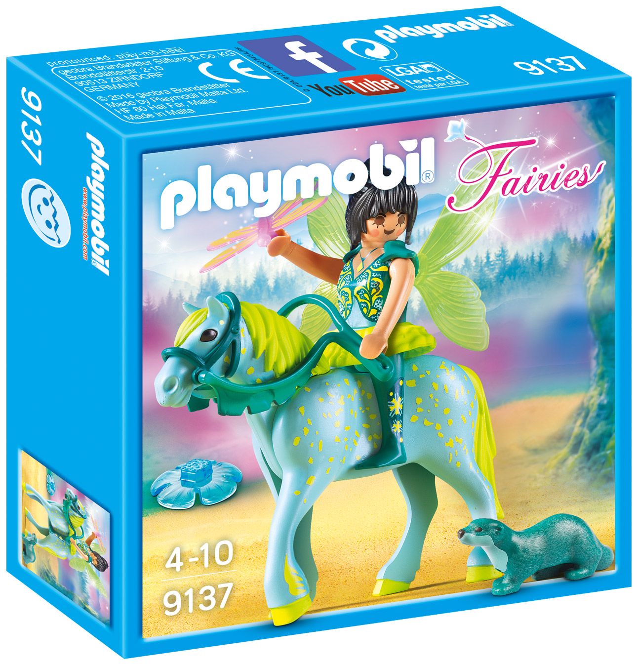 Playmobil Fairies 9137 pas cher, Fée avec cheval